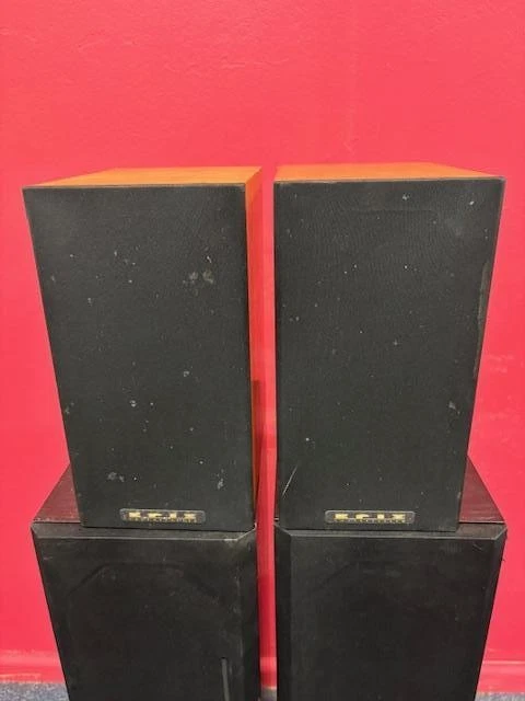 KRIX BRIX BOOKSHELF Hi-Fi Stereo Speakers - American Cherry £167.18 ...