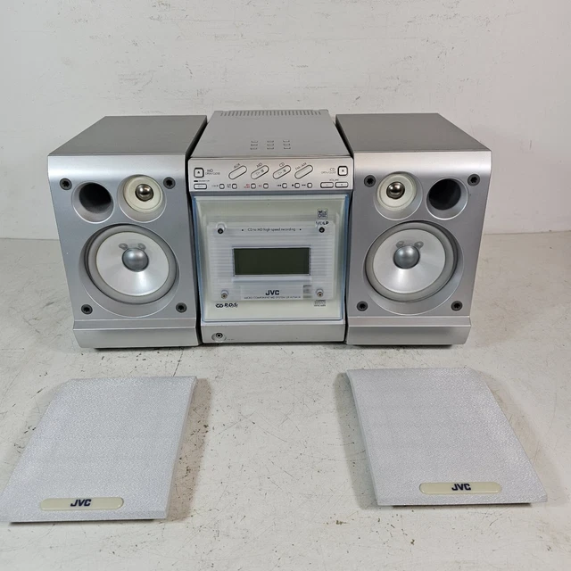 JVC UX-A70MDR MICRO Bookshelf Hi-Fi Stereo Minidisc, CD Player With FM ...