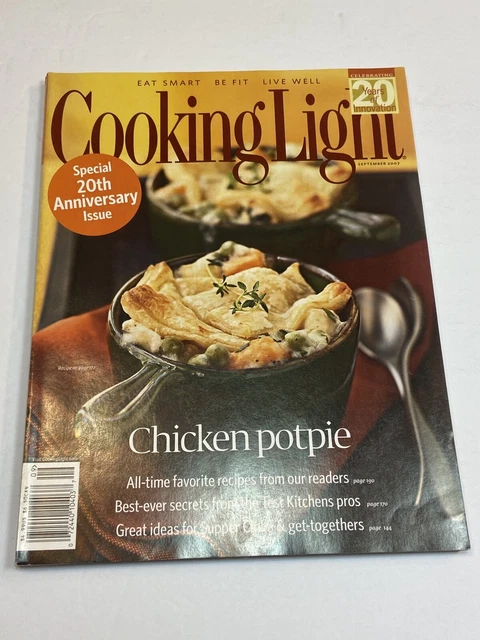 COOKING LIGHT MAGAZINE Sep 2007 Chicken Potpie Supper Club Get ...