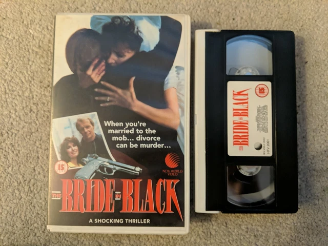 BRIDE IN BLACK VHS Video Big Box Ex Rental EUR 11,73 - PicClick IT