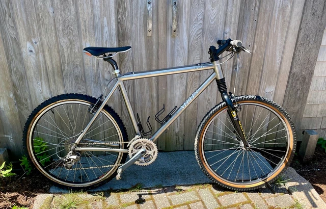 MERLIN FAT TI Custom Titanium XTR Hardtail Mountain Bike Excellent ...