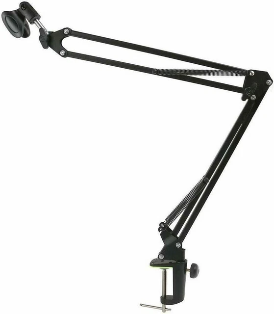PIED DE MICRO de table micro perche mic mic table desk microphone stand ...