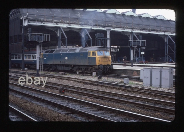 3XORIGINAL 35MM SLIDES- Class 47 - 47404 & 47409 & 47574 at Manchester ...