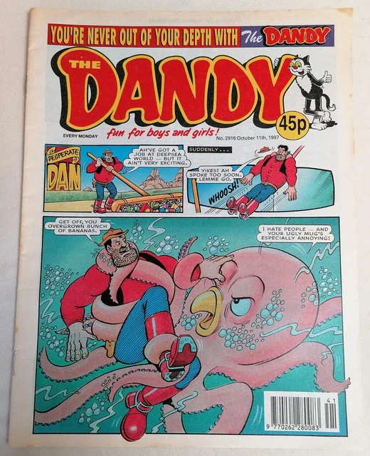 COMIC - VINTAGE British Comic The Dandy Fun For Boys & Girls No. #2887 ...