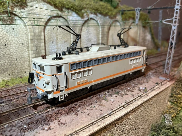 TRAIN HO JOUEF : LOCOMOTIVE ELECTRIQUE BB 17029 SNCF Livré OCCASION (sans boite) EUR 76,00 ...