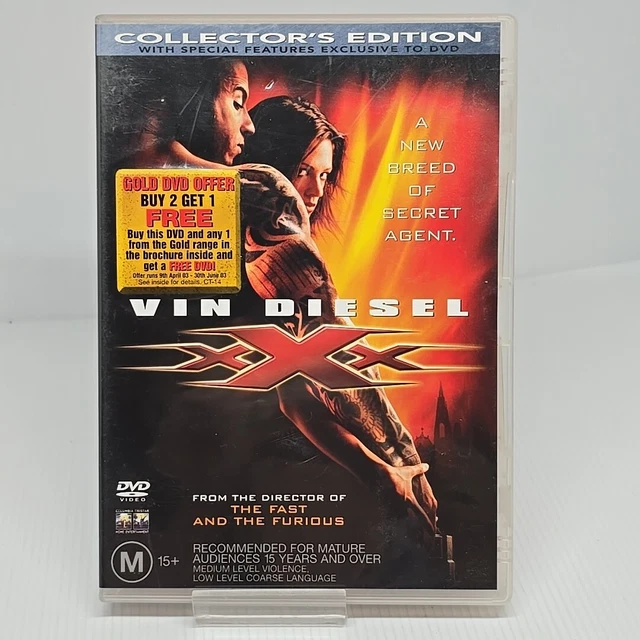Xxx Dvd 2002 Vin Diesel Marton Csokas Asia Argento 1200 Picclick Au