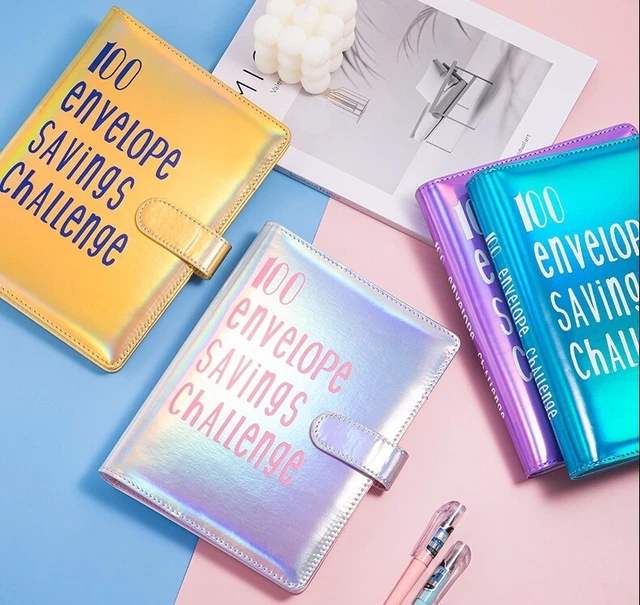 NEW 100 ENVELOPE Money Saving Challenge Binder Save $5050 Budget Binder ...