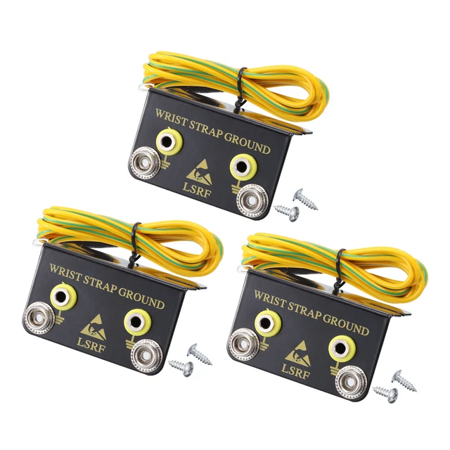 ESD ANTI STATIC Grounding Socket L Shaped ESD Ground Socket 2 Hole ...