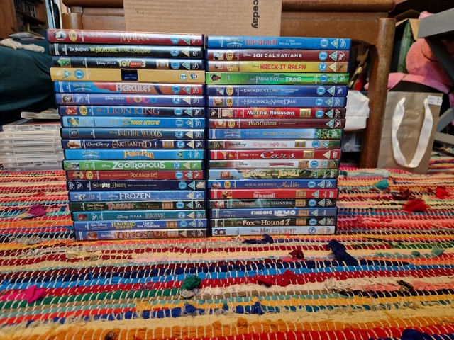 DISNEY FILMS MEGA DVD Bundle - 38 DVDs Including Limited Editions £0.99 ...