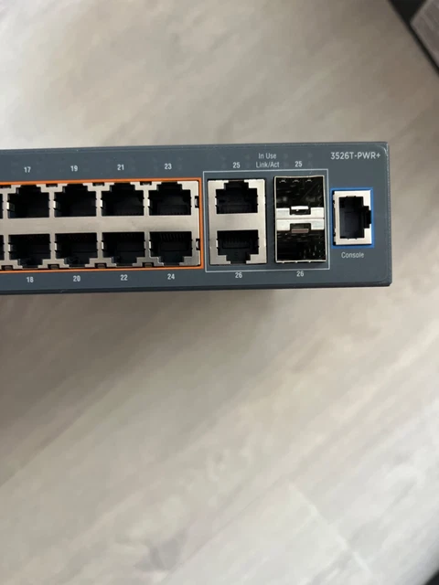 SWITCH-ROUTEUR AVAYA 3625T-PWR+ (24ports, PoE+, SFP, rackable, level 3 ...