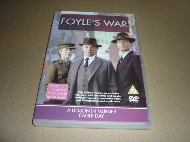 FOYLE'S WAR DVD A Lesson In Murder Eagle Day EUR 2,33 - PicClick IT