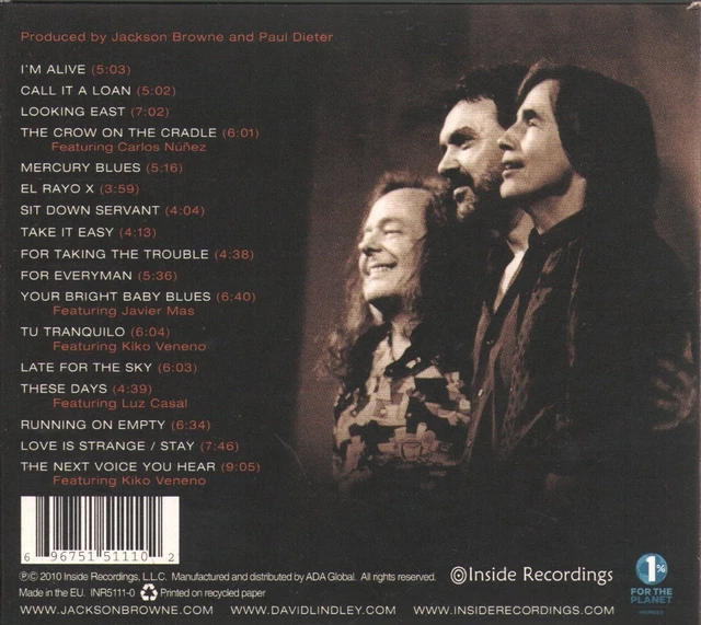 JACKSON BROWNE LOVE Is Strange double CD Europe Inside 2010 2CD set in foldout EUR 11,07 ...