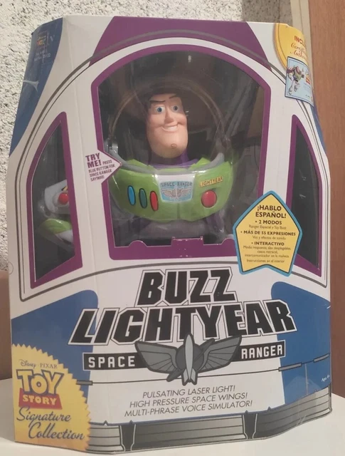 BUZZ LIGHTYEAR TOY Story Signature Collection ESPAÑOL THINKWAY Toy ...