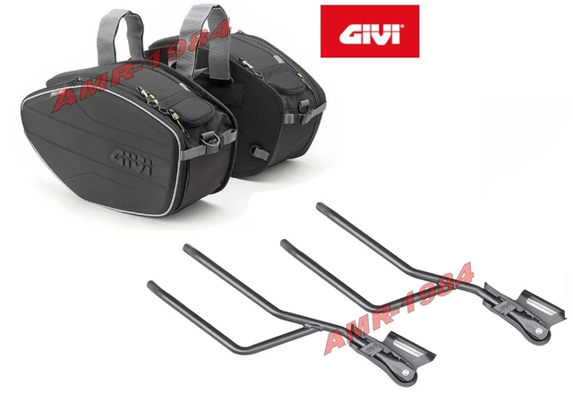 BERCEAU REMOVE-X GIVI TR2148 + Sacs Souple EA101C Yamaha Tracer 700 ...