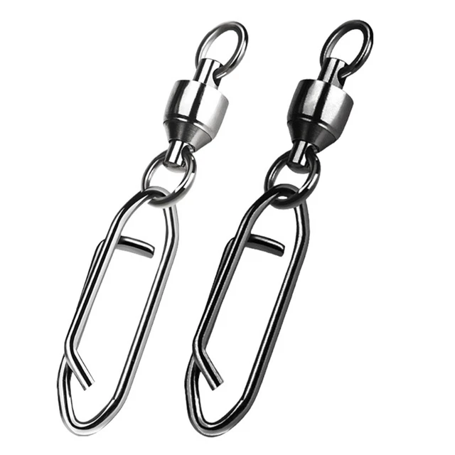 25PCS SWIVELS CLIP Swivels Speed Clip for Saltwater Fishing $22.30 ...