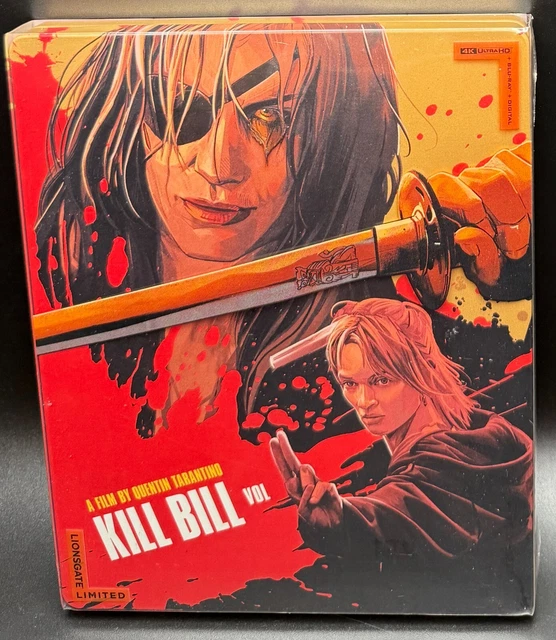 KILL BILL VOL. 2 Lionsgate Us Exclusive 4K Uhd Bluray Steelbook *New & Sealed!* £69.99 - PicClick UK