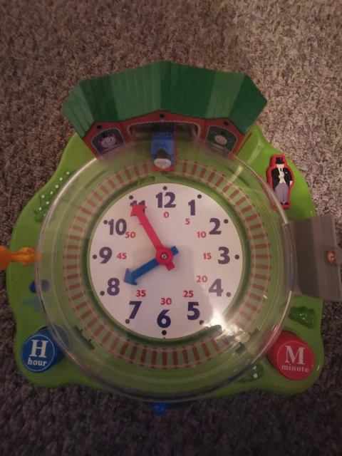 THOMAS THE TANK Engine & Friends Tell The Time Clock Musical Toy 2005 ...