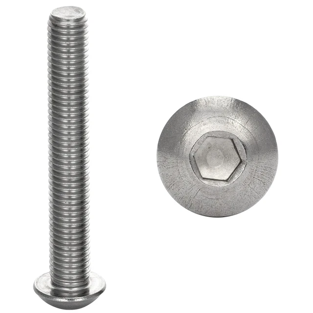 LINSENKOPFSCHRAUBEN M6 ISK Linsenkopf Edelstahl A2 M3 M4 M5 M8 M10 M12 ISO 7380 EUR 2,45 ...