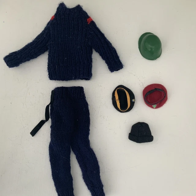 ACTION MAN / G I Joe Vintage Model Toy Accessories and Uniforms Pre ...