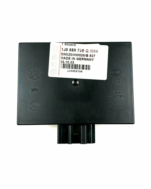 ORIGINAL VOLKSWAGEN 1J0959799 Q 004 Comfort Control Unit Body VW Golf ...