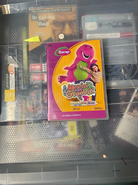 BARNEY MOVIN AND Groovin Dvd Australian Release Kids Tv Show 41 Minute ...