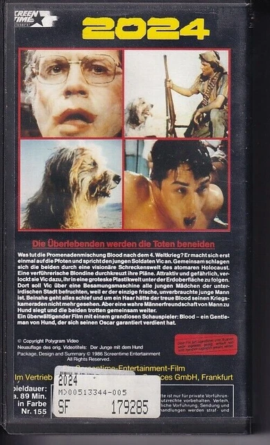 VHS 2024 DON Johnson Boy and the Dog Screen Time Video Erstsynchro VCL selten EUR 29,95 ...