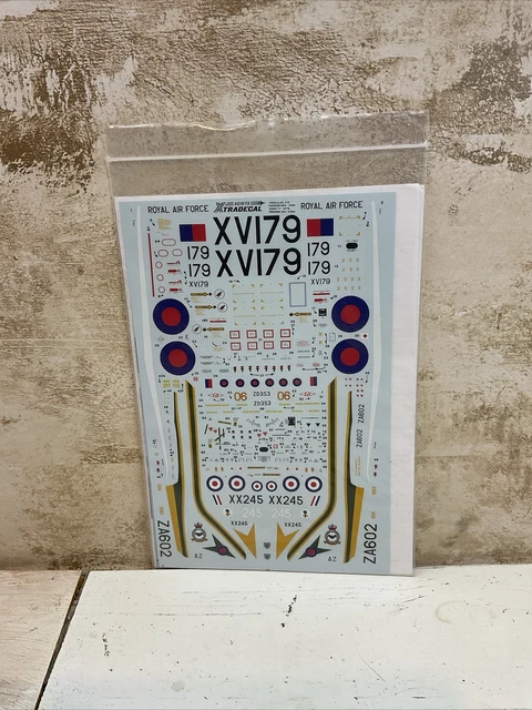 XTRADECAL X012-72 SCALA 1:72, Aggiornamento Anniversario Raf 1989 Tornado 75 Anniversario EUR 14 ...