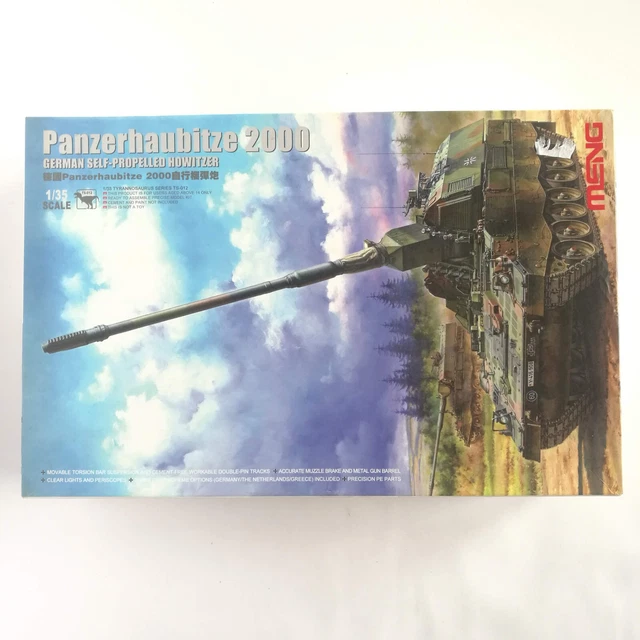 PANZERHAUBITZE 2000 GERMAN Self-Propelled Howitzer MENG model kit 1:35 ...