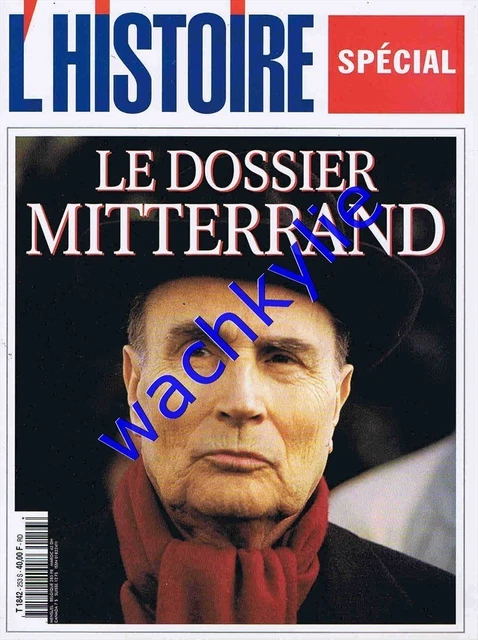 L'HISTOIRE N°253 04/2001 François Mitterrand $4.15 - PicClick