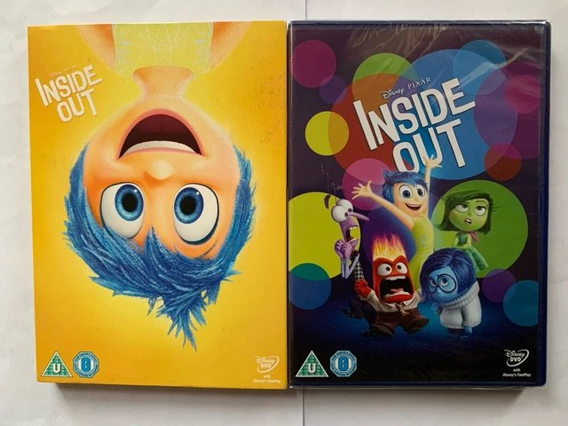 WALT DISNEY /PIXAR " Inside Out " DVD with Slipcover Number 15 New ...