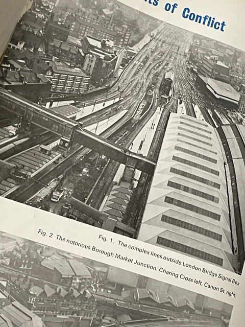 LONDON BRIDGE RESIGNALLING Booklet 1975/6 British Railways Westinghouse ...