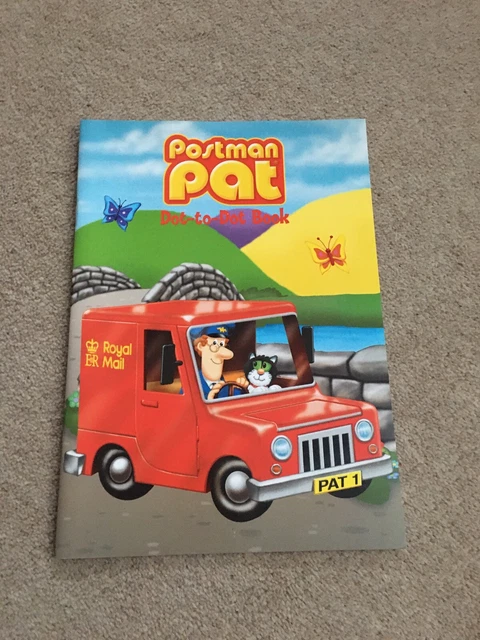 “POSTMAN PAT” DOT To Dot Book. £4.50 - PicClick UK