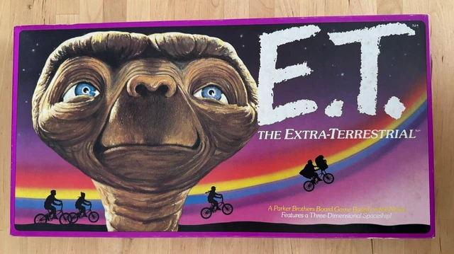 ORIGINAL 1982 ET Board Game By Parker Brothers Incomplete The Extra ...