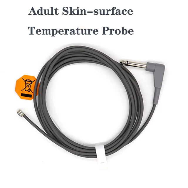 ADULT SKIN-SURFACE TEMPERATURE Sensor Probe Patient Monitor Mindray ...