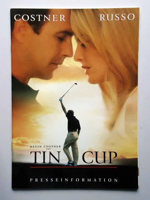 TIN CUP - Kevin Costner - Rene Russo - Don Johnson - Presseheft EUR 17 ...