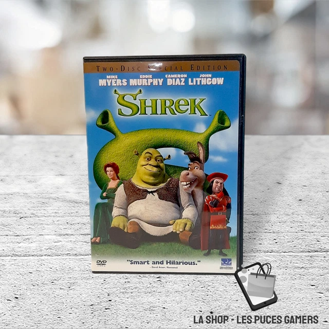 SHREK (DVD, 2001, 2-Disc Set, Special Edition) Mike Myers, Eddie Murphy ...
