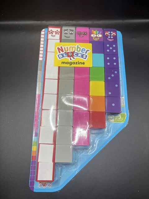 CBEEBIES NUMBERBLOCKS 6-10 Number Block Cubes - Early Learning ...