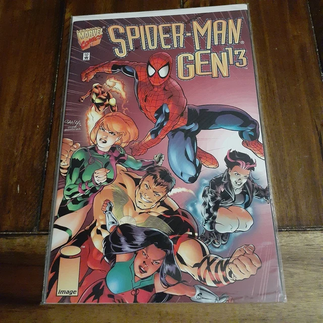 SPIDER-MAN GEN 13 Marvel Comics Image Comics 1996 bande dessinée ...