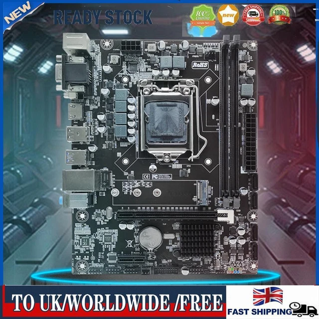H310 PC MAINBOARD 100M Network LGA1151 Micro-ATX DDR4 Motherboard SATA ...