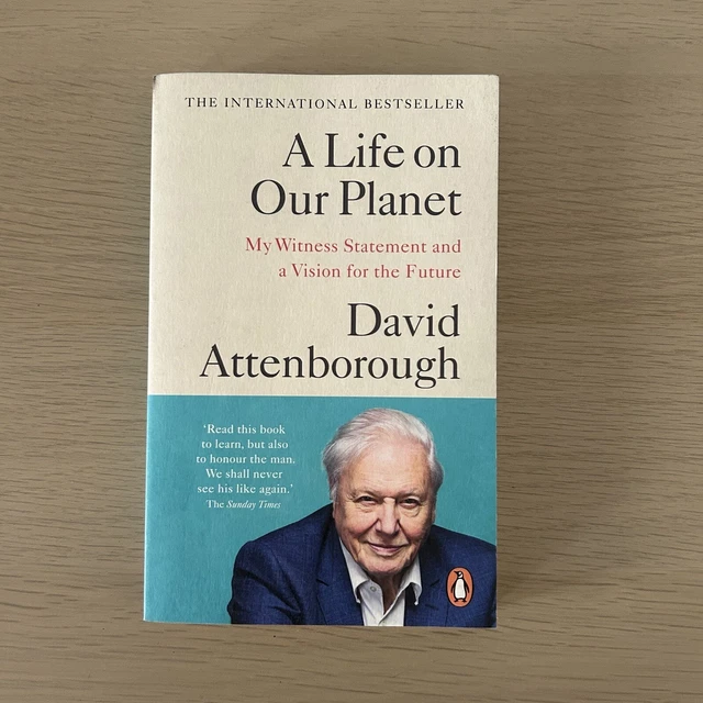A LIFE ON Our Planet David Attenborough Book Environment Biodiversity ...