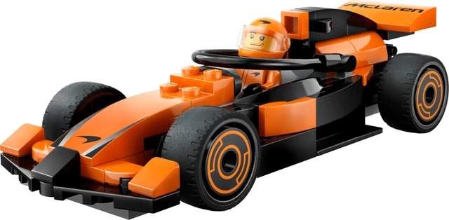 LEGO CITY F1 Driver with McLaren Race Car - Formula 1 Building Toy ...