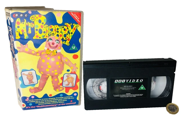 VHS VIDEO TAPE Mr Blobby OLD MOULDY Vintage ra £24.14 - PicClick UK
