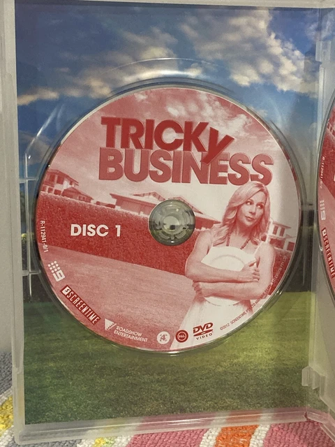 TRICKY BUSINESS DVD M VGC Australian TV Series Shane Bourne Lincoln ...
