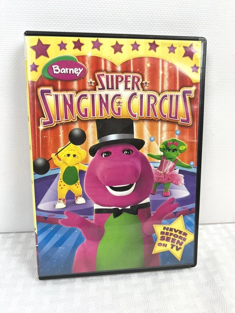 BARNEY - BARNEY'S Super Singing Circus DVDs $12.82 - PicClick CA