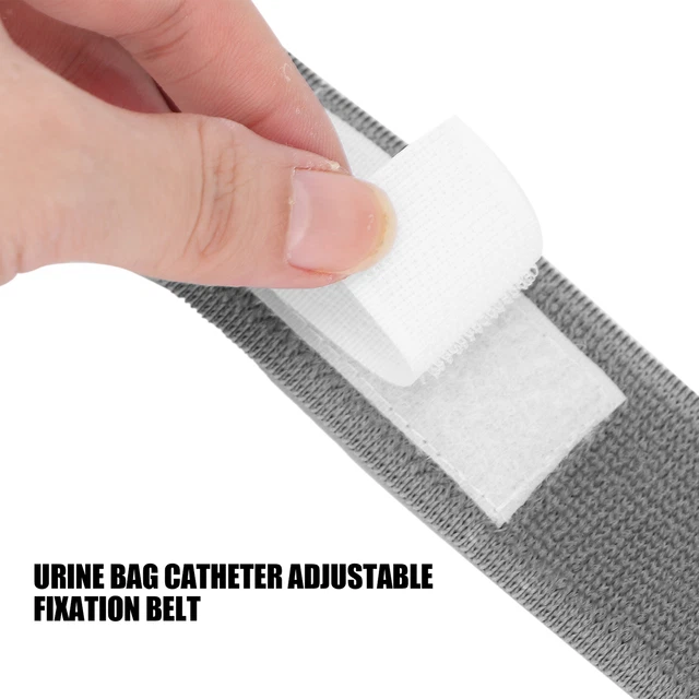ADJUSTABLE CATHETER FIXATION Strap Urine Bag Catheter Fixation Strap ...