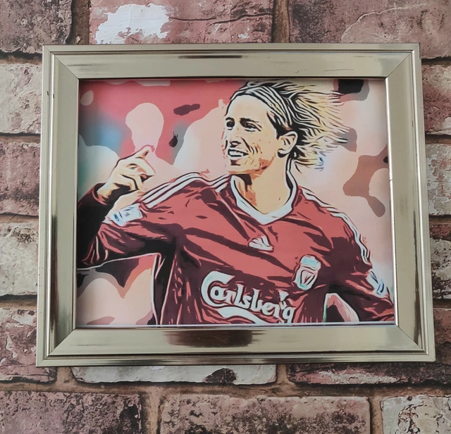 LIVERPOOL FC LEGEND Fernando Torres Pop Art Football Picture EUR 4,66 ...