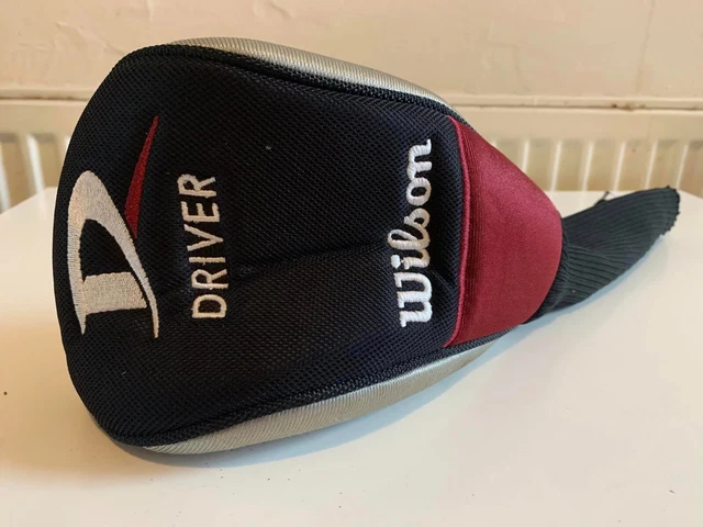 WILSON DEEP RED Driver Head Cover £11.99 - PicClick UK