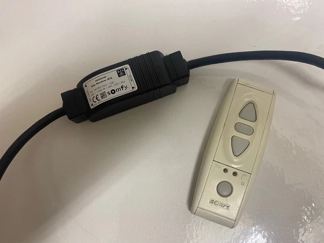 SOMFY 1810783 SLIM Receiver RTS Funkempfänger mit Fernbedienung £76.94 ...