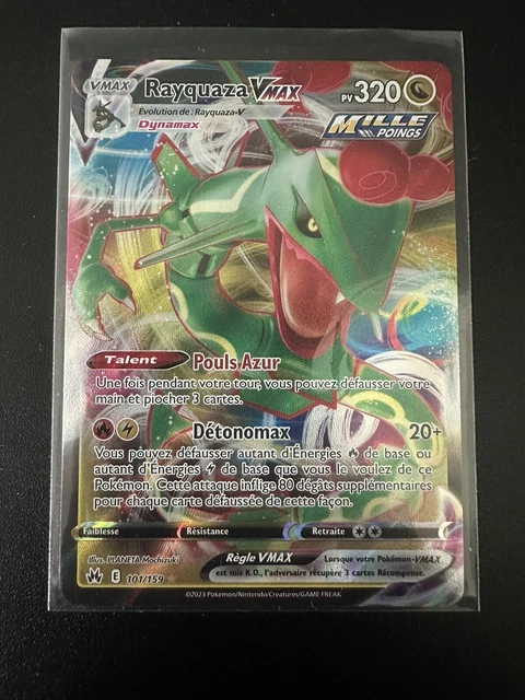 CARTE POKÉMON RAYQUAZA Vmax 101/159 - Zénith Suprême EB12.5 FR EUR 7,90 ...
