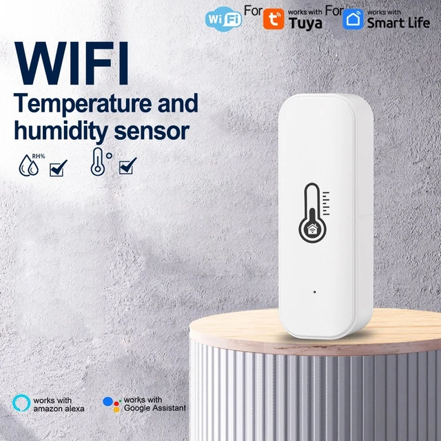 ADVANCED WIFI TEMPERATURE Humidity Sensor Alarms Graphical Presentation ...